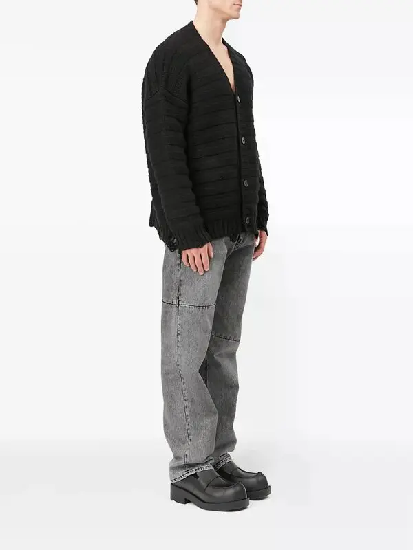 MAISON MARGIELA V-neck Knitted Cardigan
