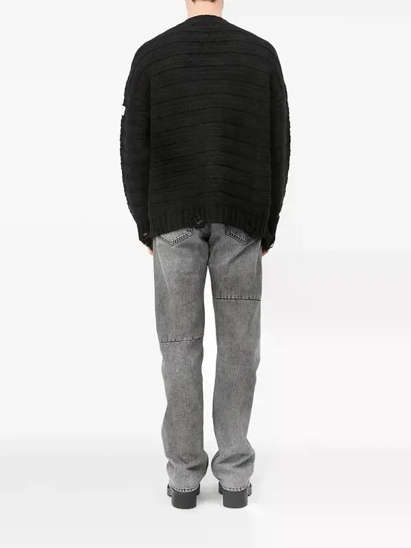 MAISON MARGIELA V-neck Knitted Cardigan
