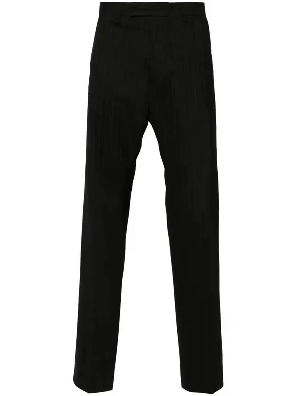 MAISON MARGIELA Panelled Pinstripe Tailored Trousers