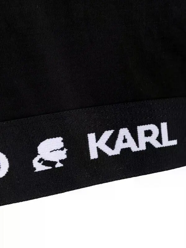Karl Lagerfeld Logo-underband Bra