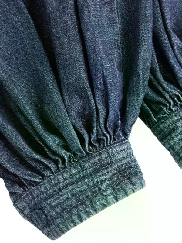 Valentino Garavani Chambray Balloon Trousers - Blue