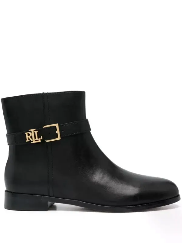 Ralph Lauren Brooke Ankle Boots - Black