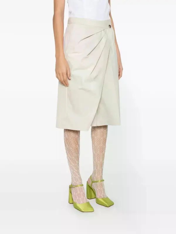 Viktor & Rolf Draped Knee-length Shorts