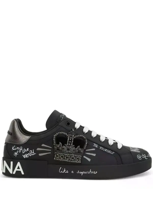 Dolce & Gabbana Portofino Lace-up Sneakers