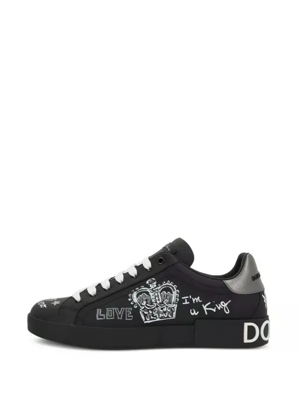 Dolce & Gabbana Portofino Lace-up Sneakers
