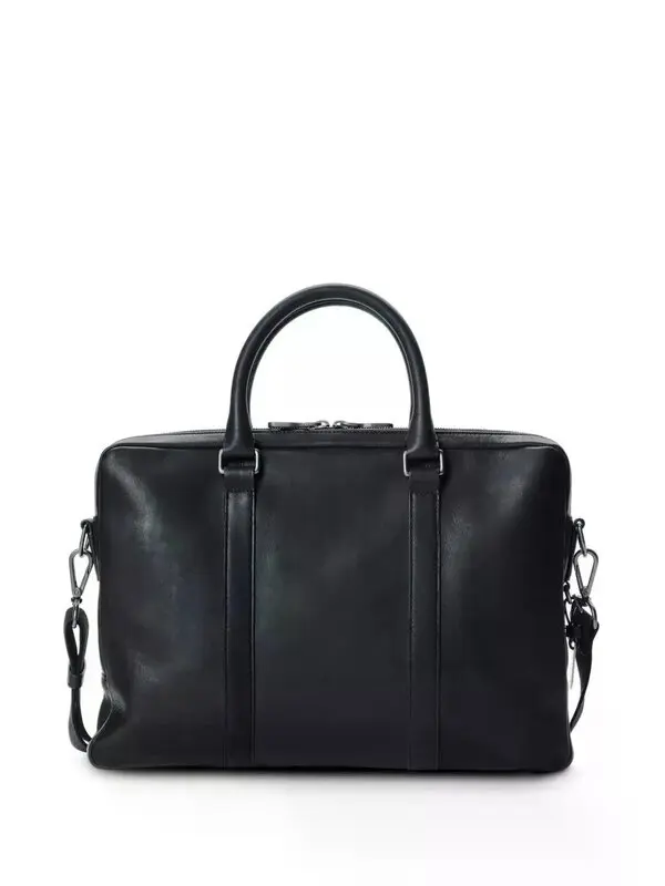 Shinola Navigator Gm Computer Briefcase - Black