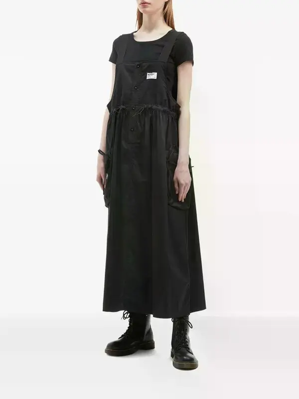 MUSIUM DIV. Logo-patch Midi Dress