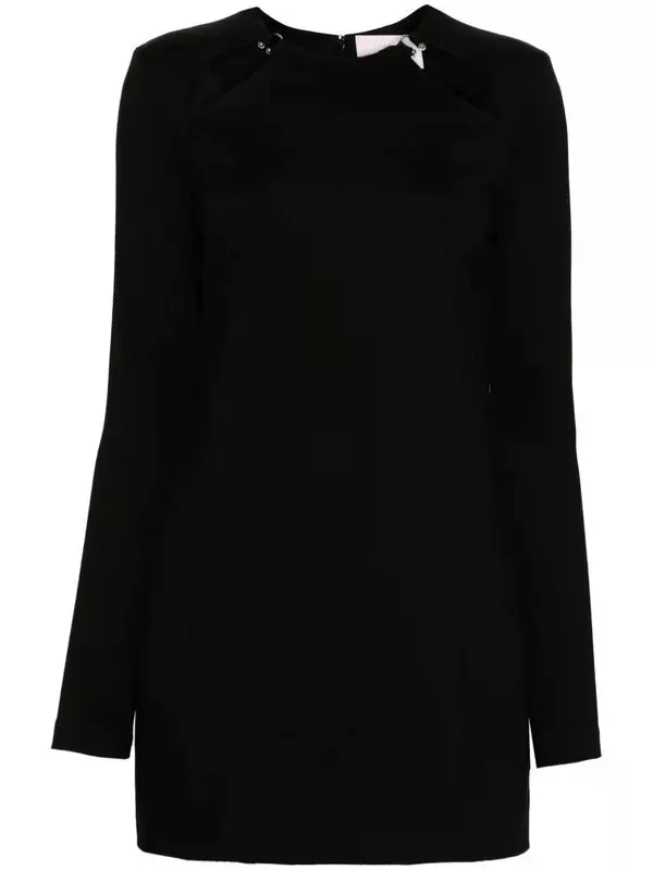 CHIARA FERRAGNI Jersey Mini Dress - Black