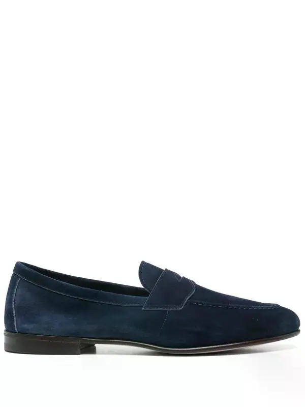 HENDERSON BARACCO Suede Loafers - Blue