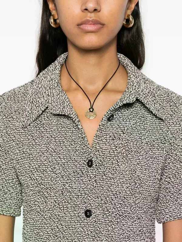 Nanushka Clare Short Sleeve Shirt