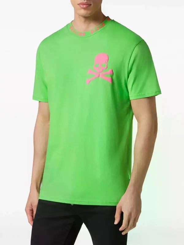 Philipp Plein Skull&bones-print Cotton T-shirt