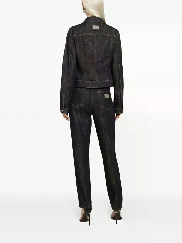 Dolce & Gabbana High-rise Straight Leg Jeans