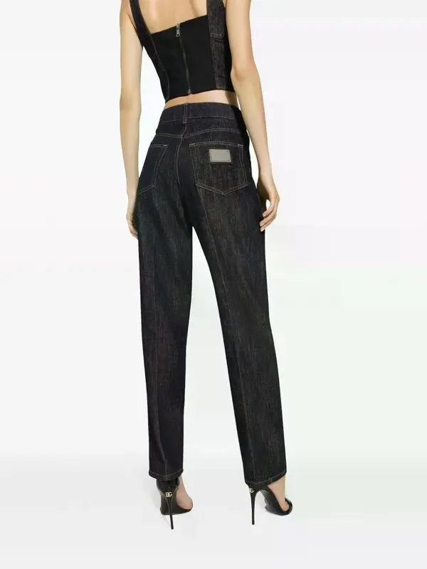 Dolce & Gabbana High-rise Straight Leg Jeans