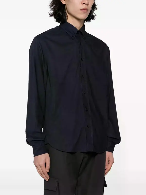 BOSS Long-sleeve Cotton Corduroy Shirt