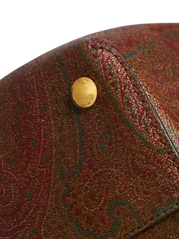 Etro Paisley Logo Shoulder Bag