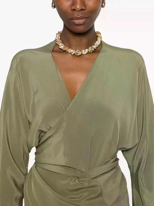 CORTANA Serp" Jumpsuit With Draped Design