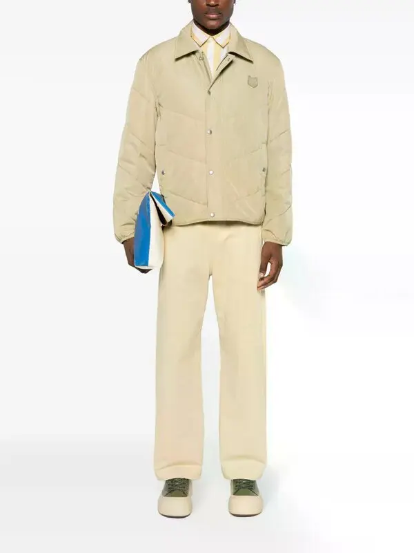 Maison Kitsuné Bold Fox Head Quilted Jacket