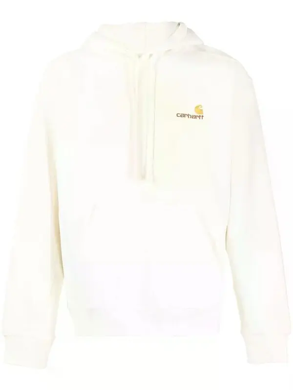Carhartt Work In Progress American Script Cotton Hoodie