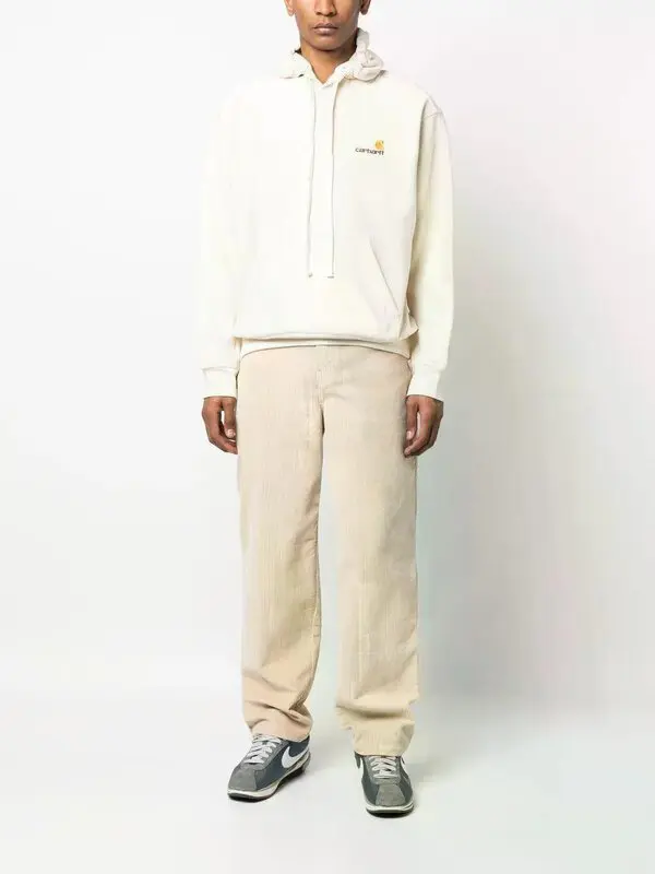 Carhartt Work In Progress American Script Cotton Hoodie