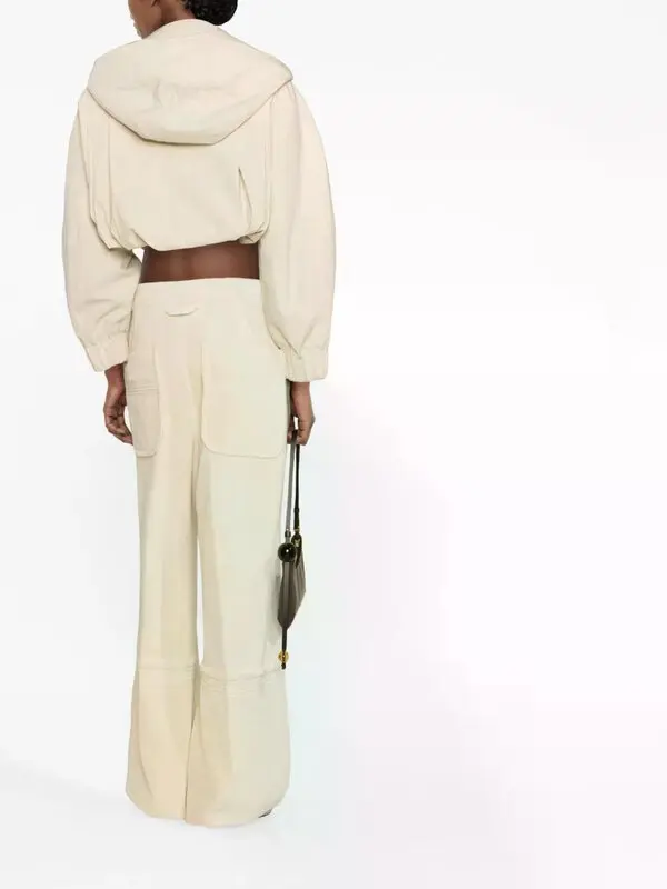 Jacquemus Wide-leg Flared Trousers