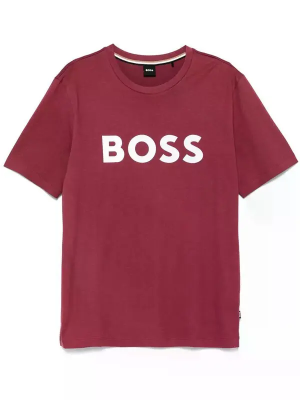 BOSS Logo-print T-shirt - Red