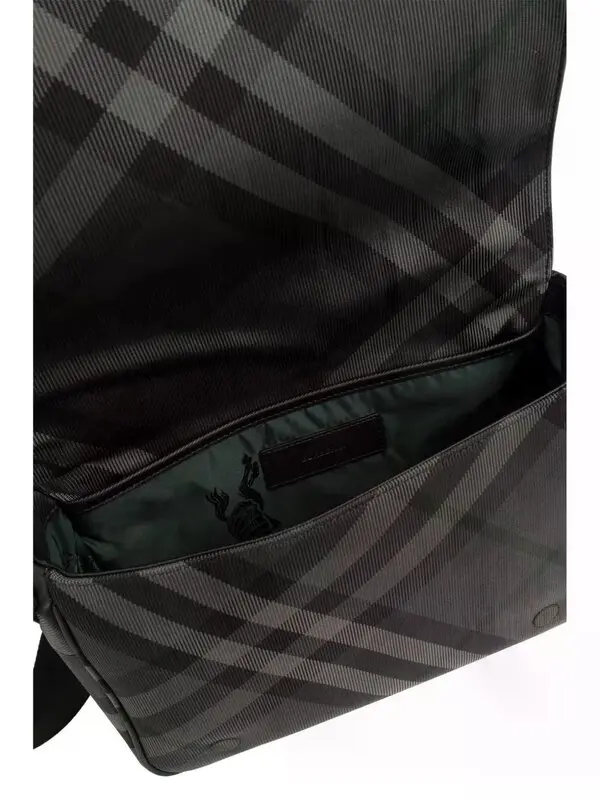 Burberry Checked Tote Bag