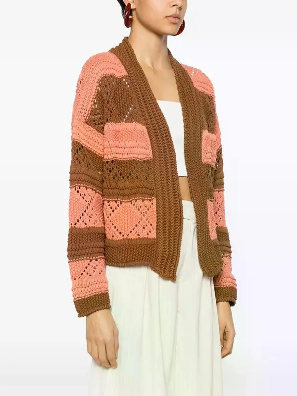 La DoubleJ Summer Knitted Cardigan - Brown
