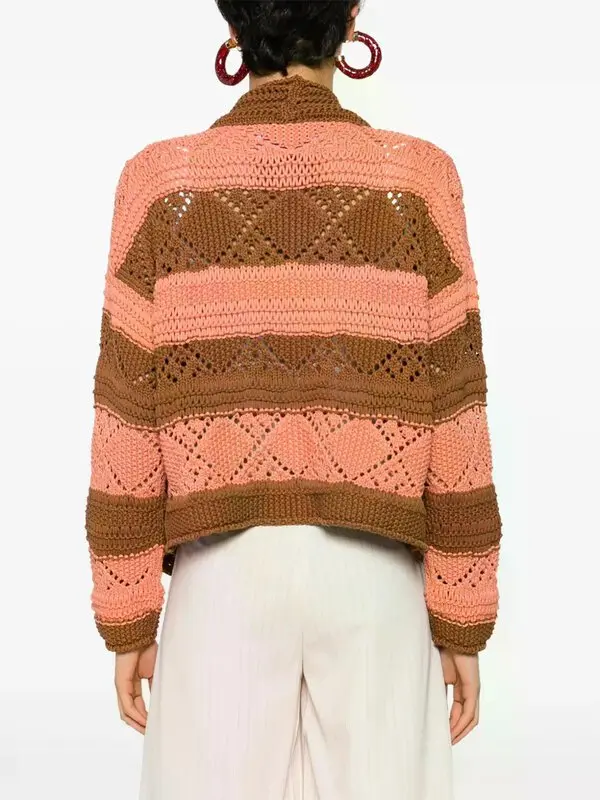 La DoubleJ Summer Knitted Cardigan - Brown