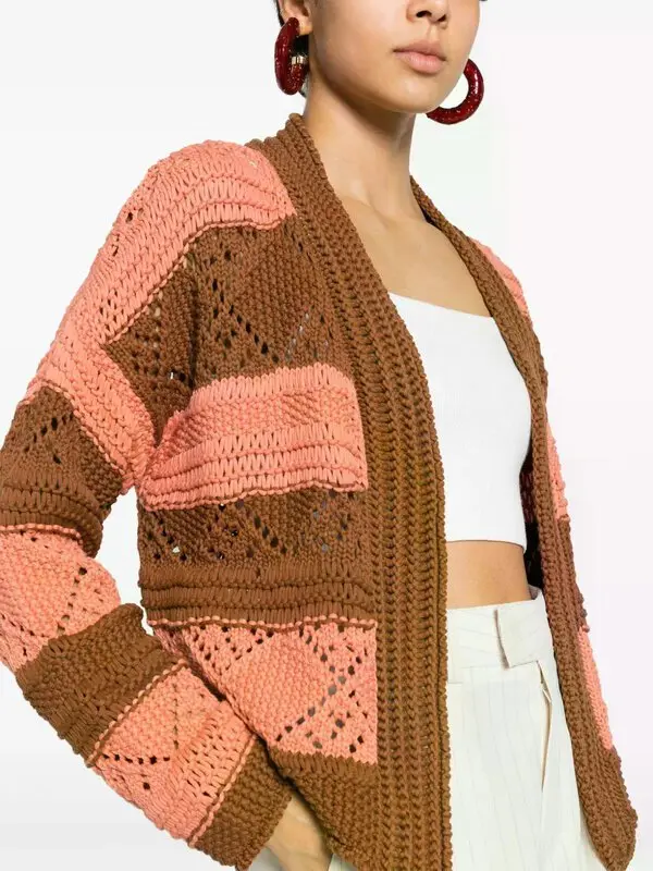 La DoubleJ Summer Knitted Cardigan - Brown