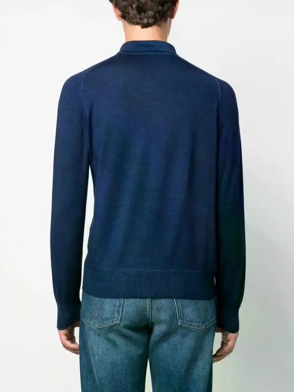 Etro Logo-embroidered Knitted Polo Shirt