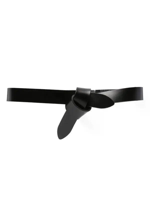 Isabel Marant Étoile Lecce Leather Belt - Black