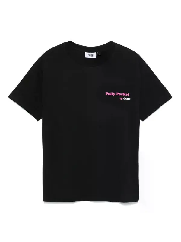 Gcds X Polly Pocket Pizza T-shirt - Black