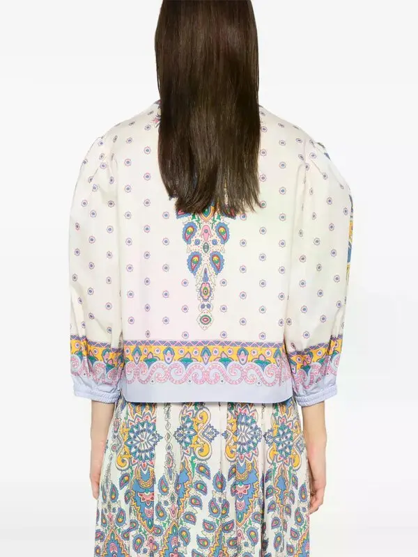 Etro Paisley Blouse - White