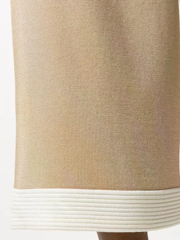 Moschino Cropped Wide Leg Trousers