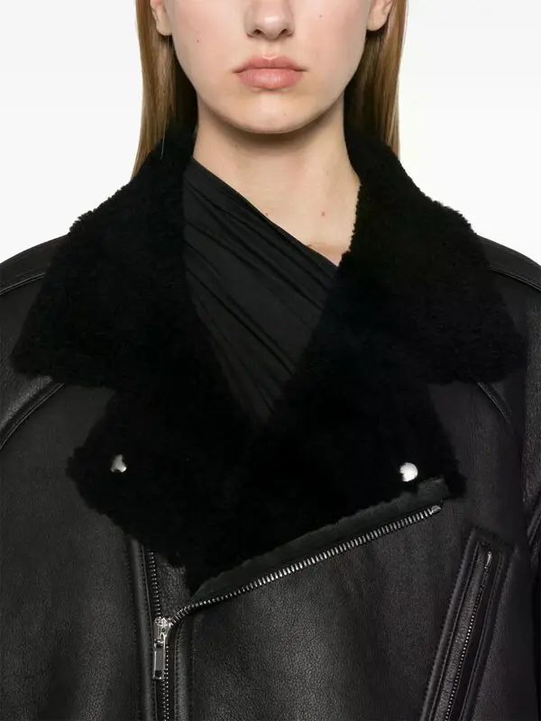 Rick Owens Calf Leather Jumbo Luke Stooges Jacket