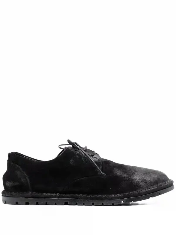 Marsèll Suede Derby Shoes - Black
