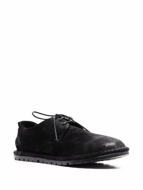 Marsèll Suede Derby Shoes - Black