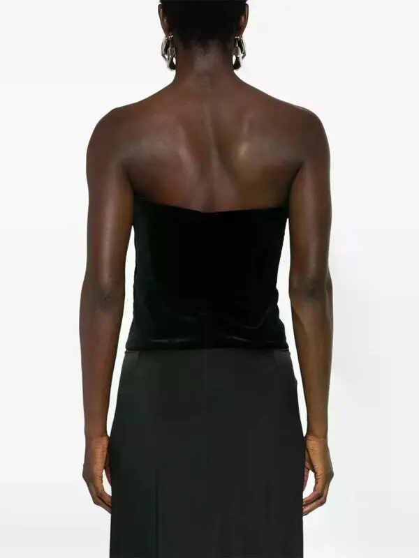TOM FORD Cotton Velvet Corset