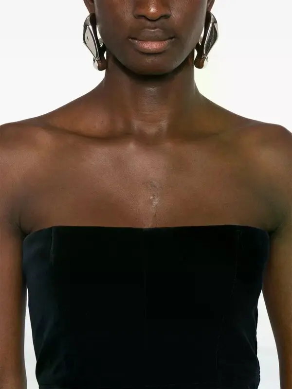 TOM FORD Cotton Velvet Corset