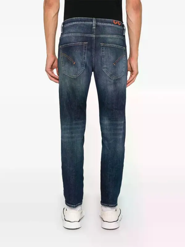 DONDUP Distressed Skinny Fit Jeans