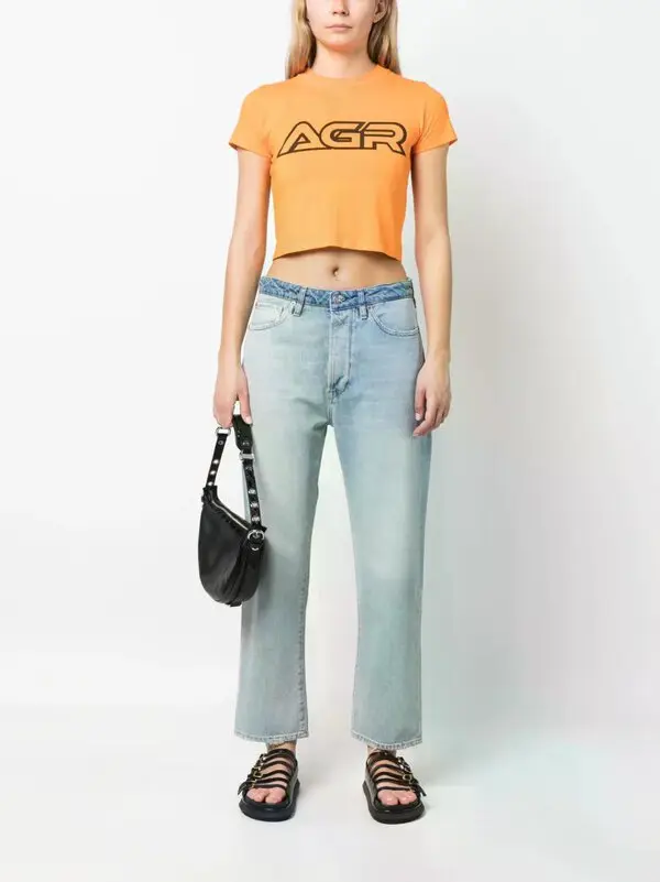 3x1 Low-rise Straight-leg Jeans
