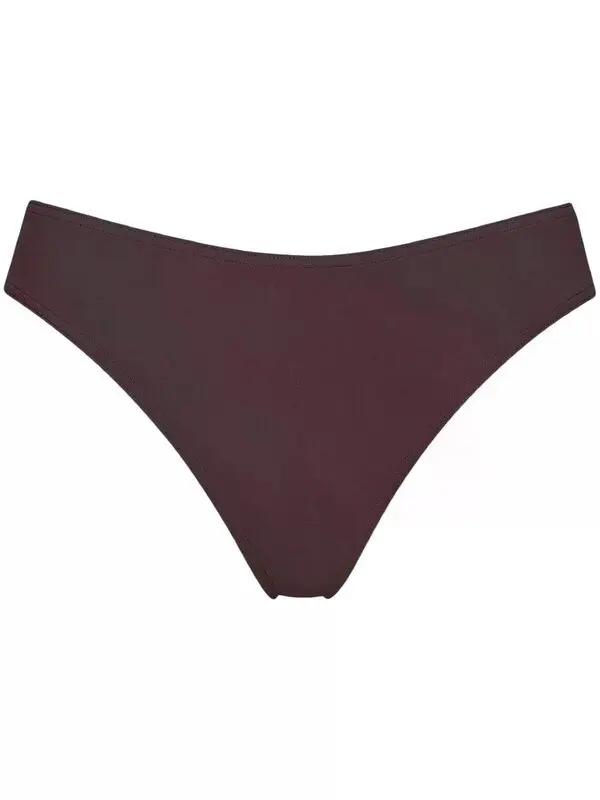 ERES Coulisses High-waisted Bikini Briefs - Brown