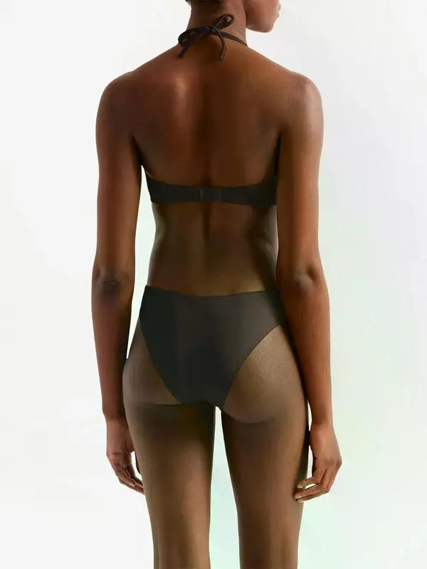 ERES Coulisses High-waisted Bikini Briefs - Brown