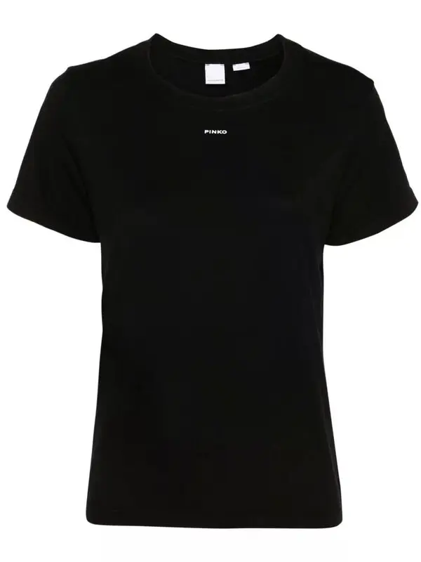 Pinko Mini Logo T-shirt - Black