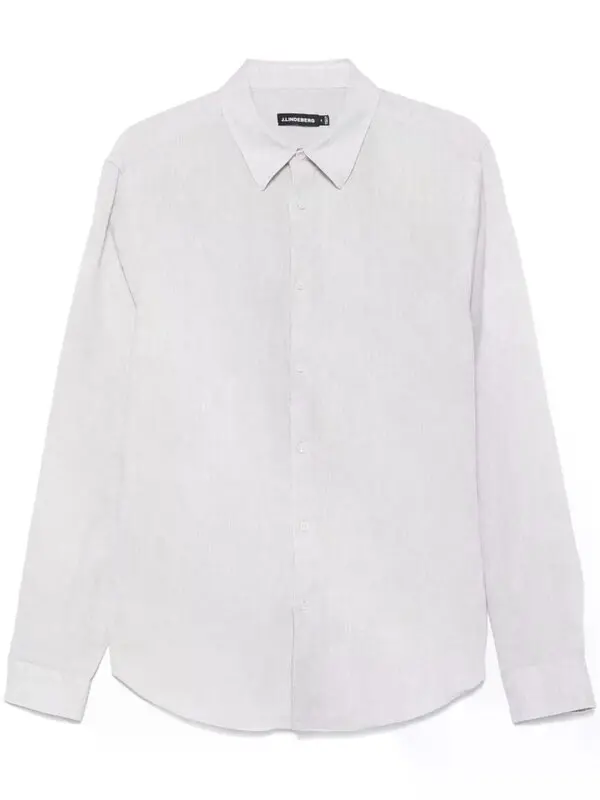 J. Lindeberg Linen Mélange Shirt - Neutrals