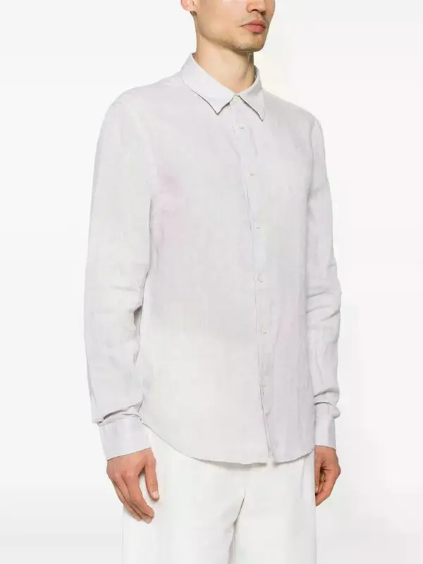 J. Lindeberg Linen Mélange Shirt - Neutrals