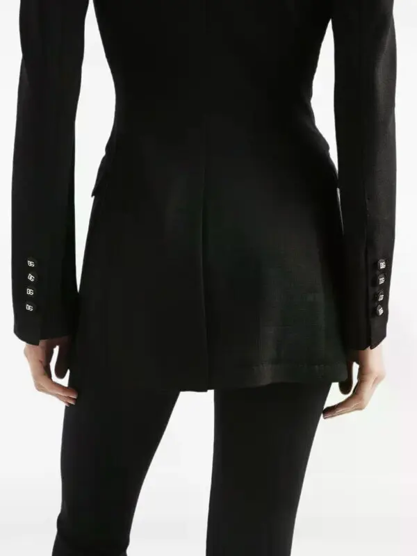 Dolce & Gabbana Milano-rib Double-breasted Blazer