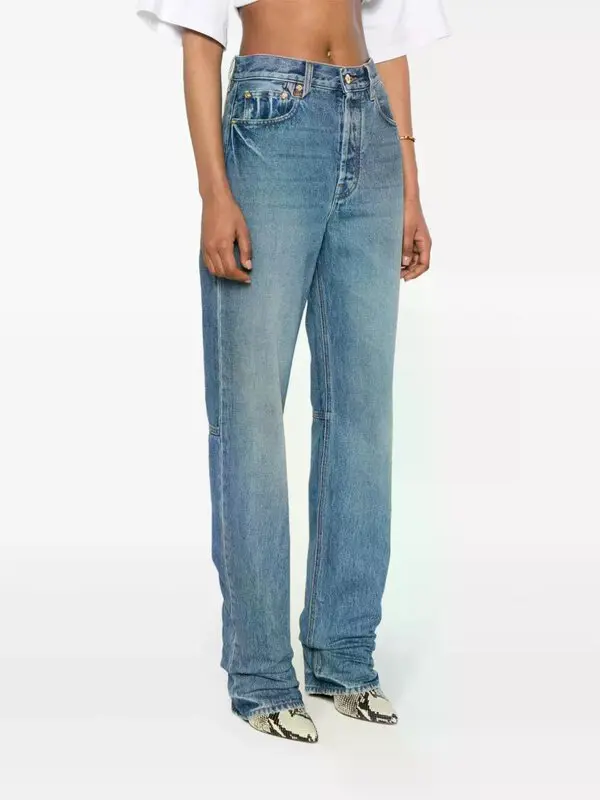 Jacquemus Le De-nimes Droit High-rise Straight Jeans