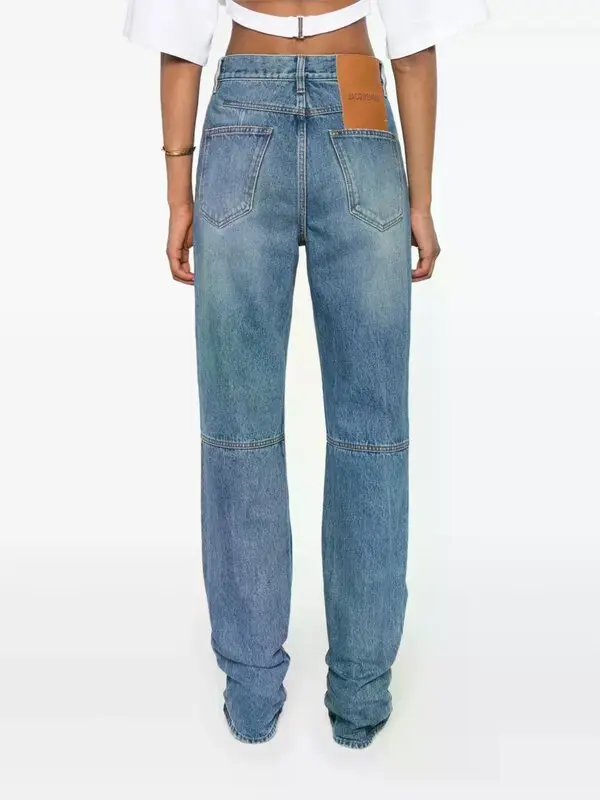 Jacquemus Le De-nimes Droit High-rise Straight Jeans