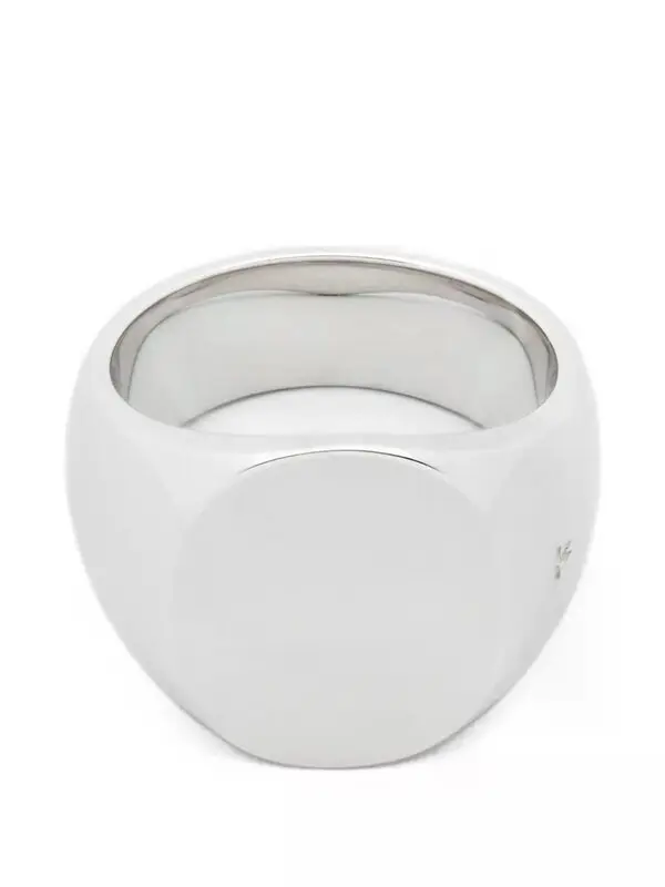 Tom Wood The Oval Signet Ring - Silver